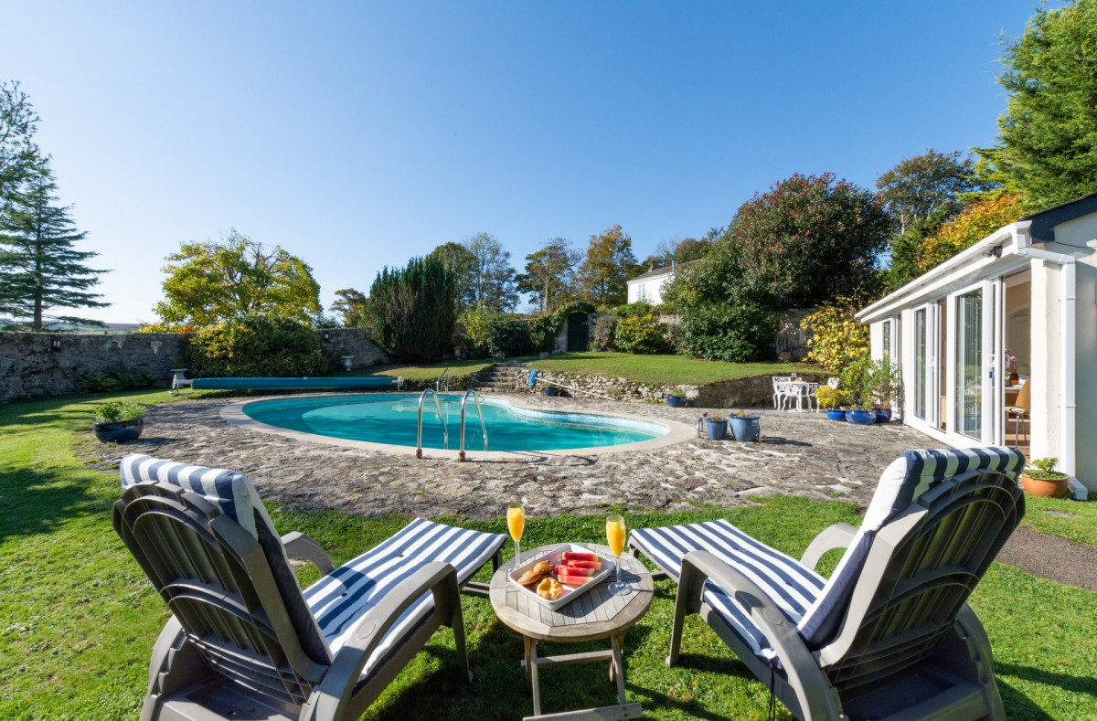 Welcome to The Pool House, Trefanny Hill, Near Looe, Cornwall